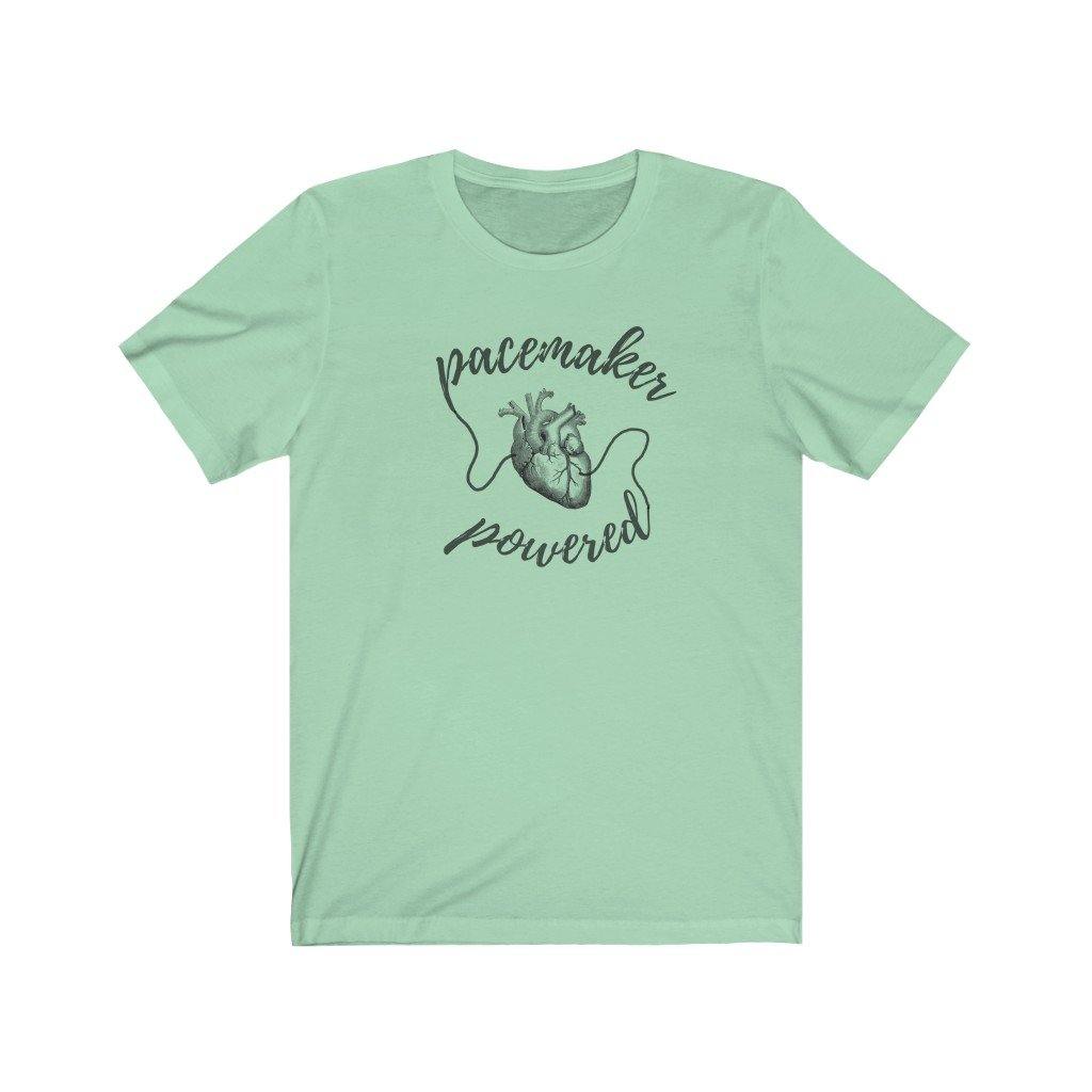 Pacemaker Powered Unisex Tee – CHD warrior