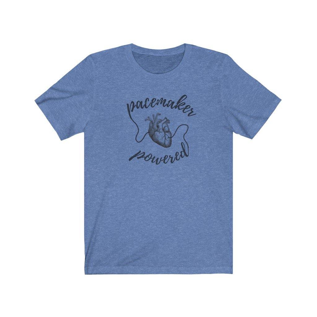 Pacemaker Powered Unisex Tee – CHD warrior